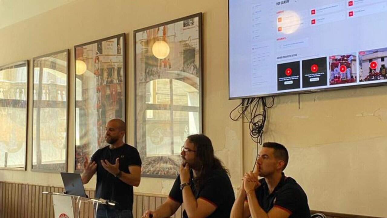 La Colla Joves de Valls presenta la seva nova plataforma digital