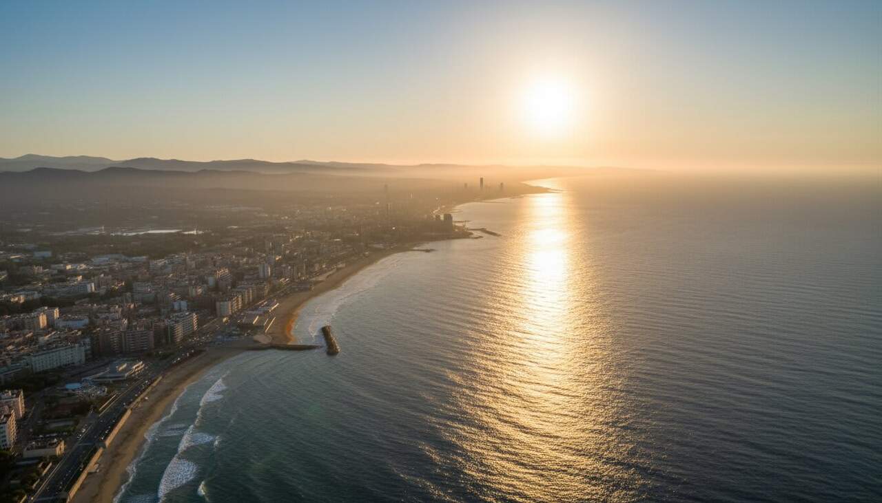 Tarragona exceeds 25 ºC early in the morning and forecasts highs of 36 ...