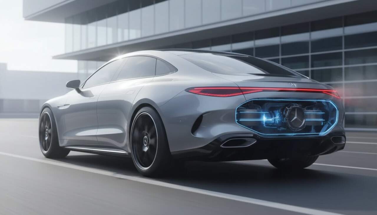 Mercedes revolutionizes the automobile with 1,000 HP axial flow engines